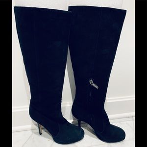 MaxMara | Shoes | Max Mara Suede Knee High Boots Size 36 | Poshmark